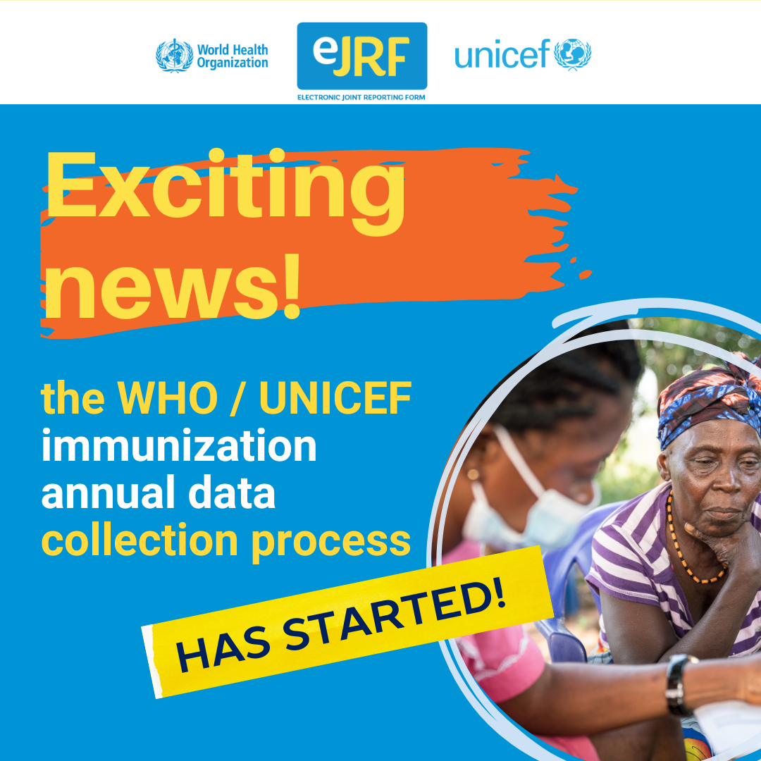 The WHO/UNICEF Immunization Annual Data Collection Process has started ...