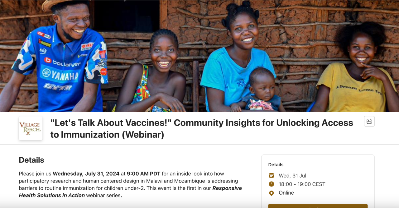 "Let's Talk About Vaccines!" Community Insights for Unlocking Access to ...