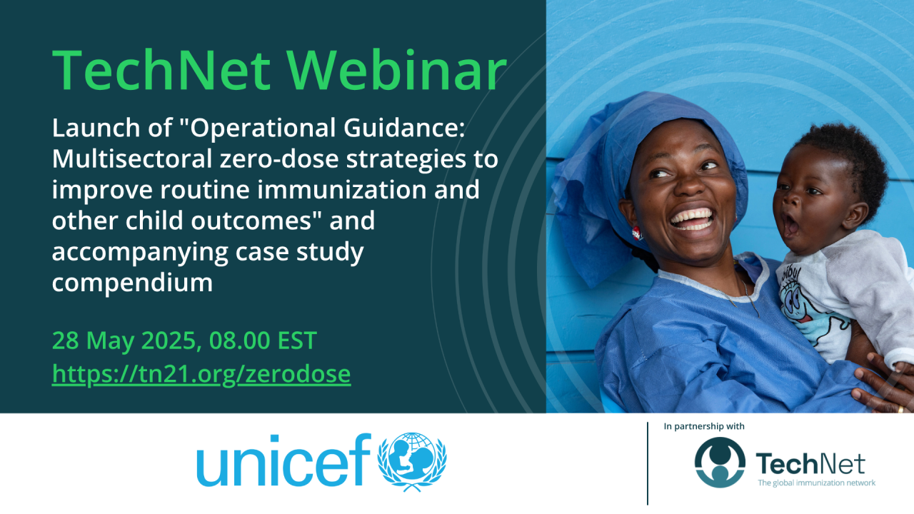 Launch of "Operational Guidance: Multisectoral zero-dose strategies to ...