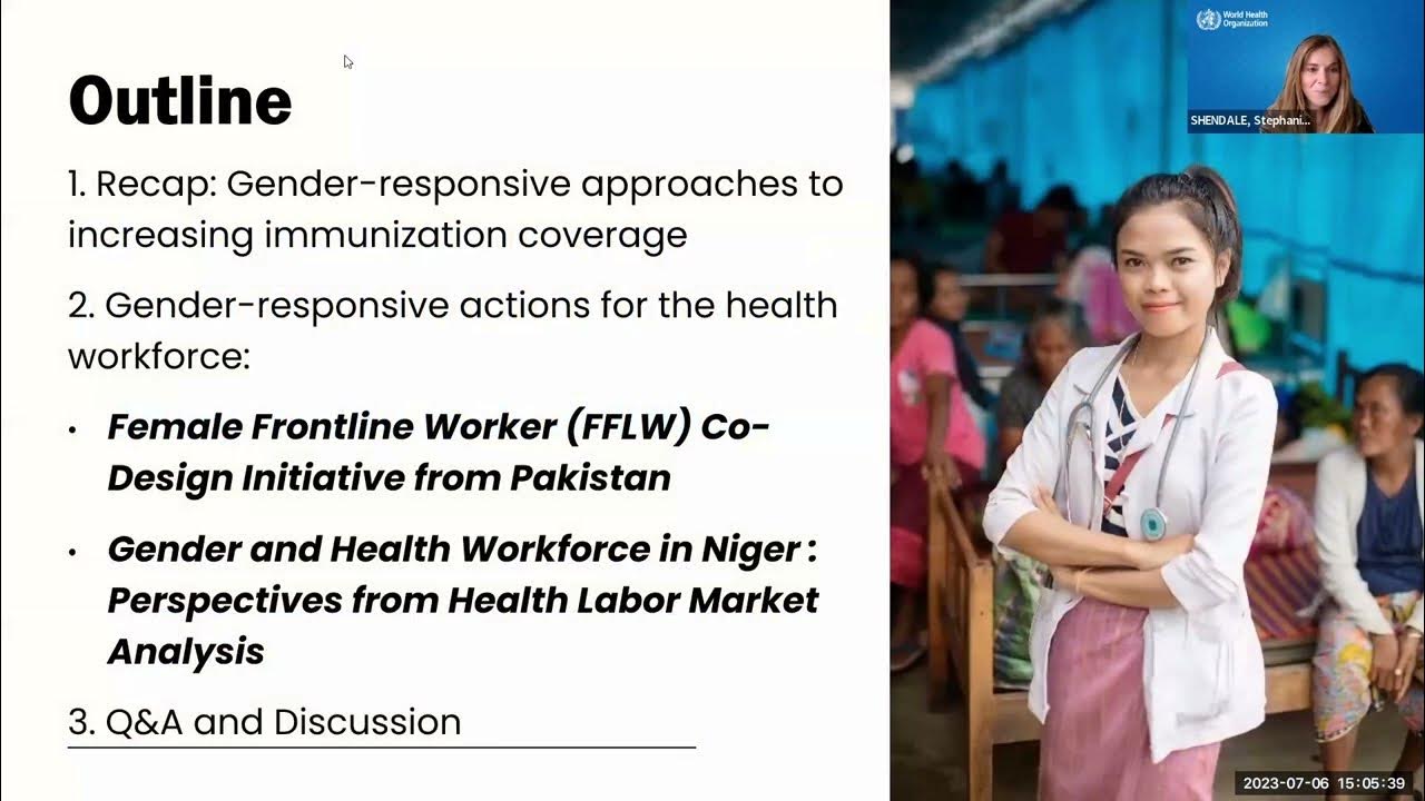 Gender responsive actions for the health workforce - TechNet-21